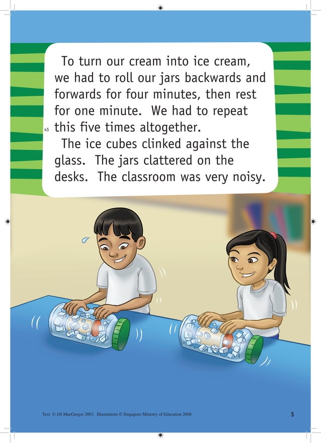 Making ice cream teaching text colour[1] | PDF