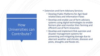 Making Indian Agri-food Systems Smarter | PPTX