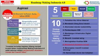 Making Indonesia 4.0 which discuss about high technology | PDF