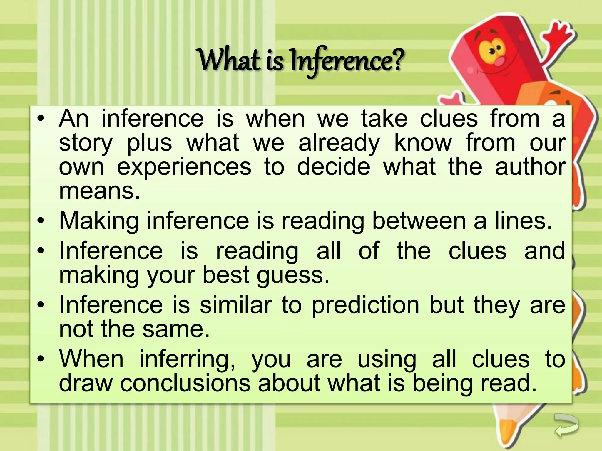 Making inference | PPTX