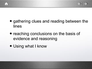 Making inferences | PPT | Free Download