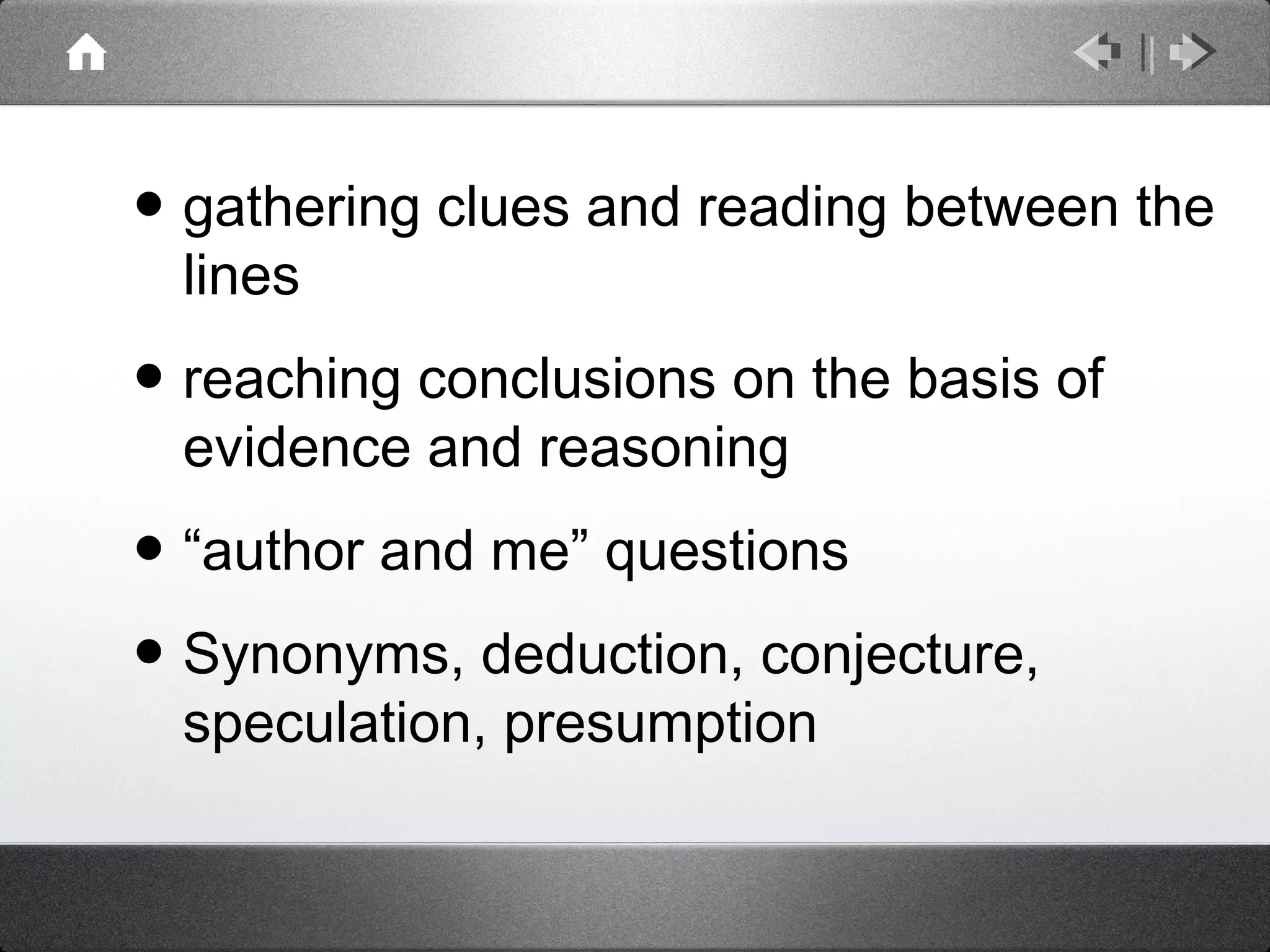 Making inferences | PPT