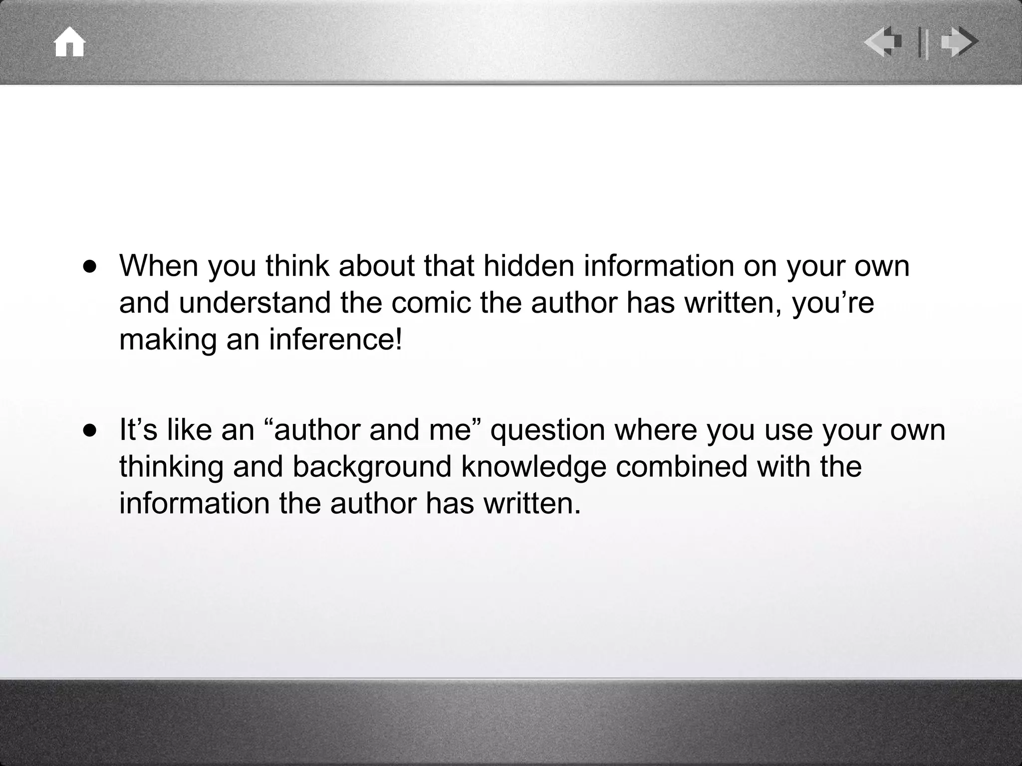 Making inferences | PPT