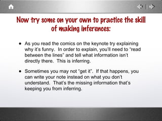 Making inferences | PPT