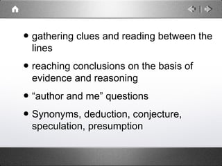 Making inferences | PPT