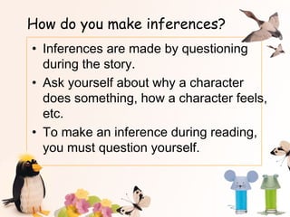 Making inferences | PPT