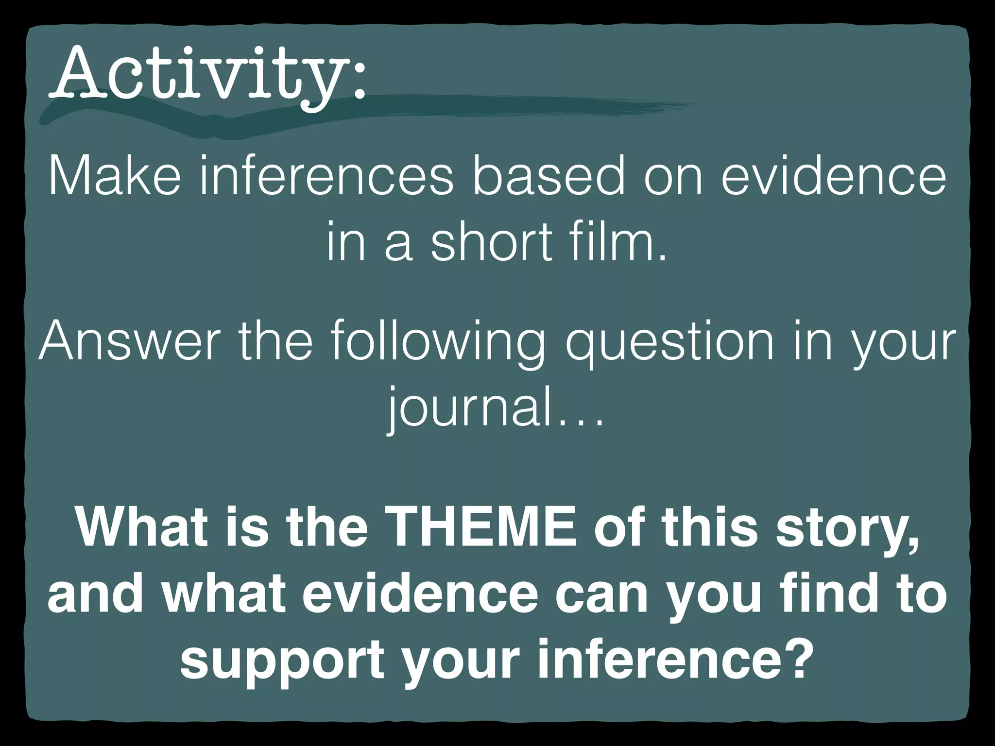 Making Inferences | PDF