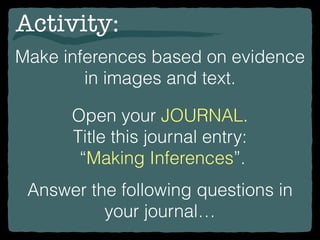 Making Inferences | PDF