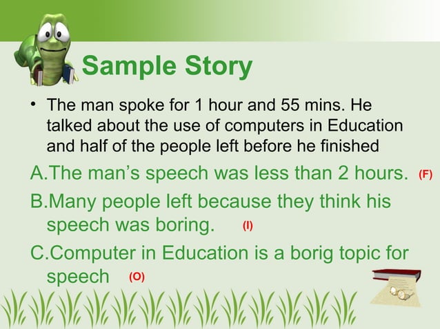 Making inferences and drawing conclusions | PPT