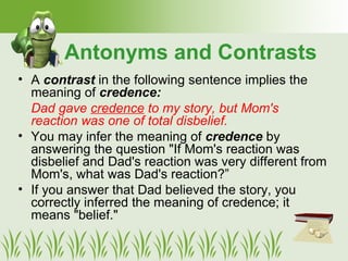 Making inferences and drawing conclusions | PPT