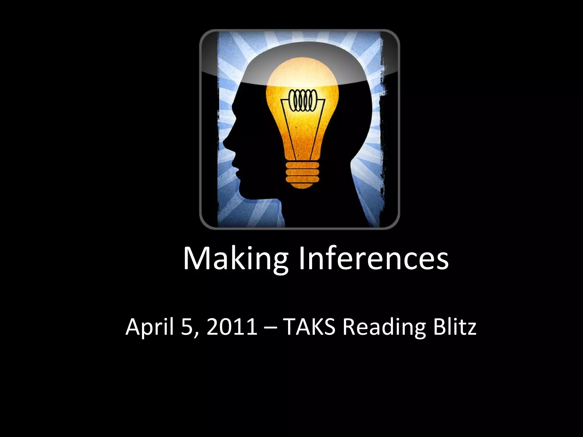 Making inferences ppt lesson | PPT | Education
