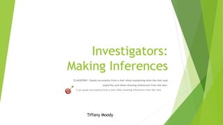Making Inferences | PPT