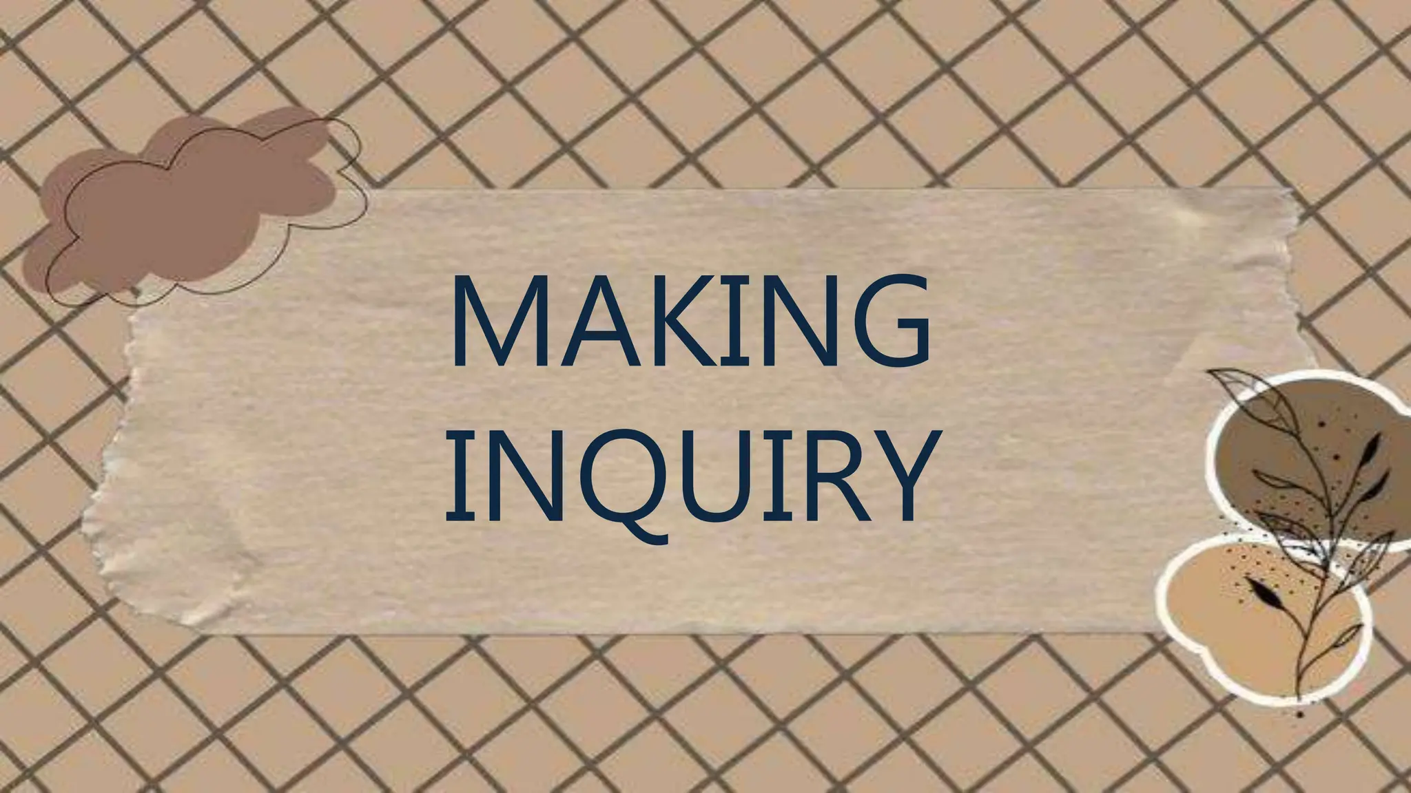 Making Inquiry Report in purposive communication | PPTX