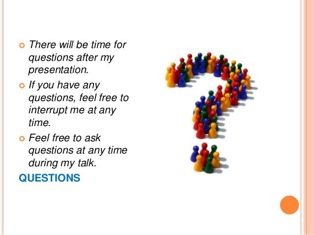 Making introductions in presentation