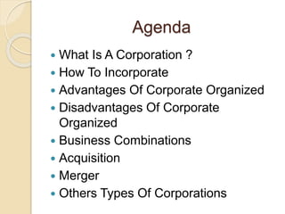 The Modern Corporation | PPTX