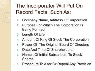 The Modern Corporation | PPTX