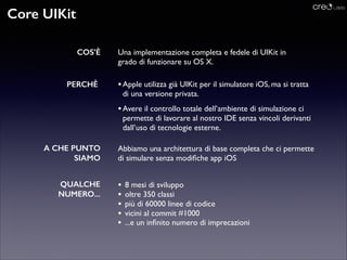 Making iOS UIKit Simulator for MacOS X | PPT