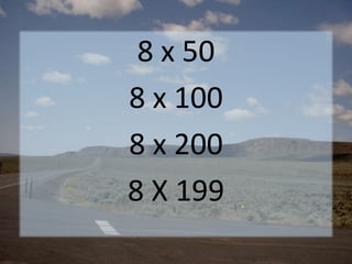 Making landmark or friendly numbers multiplication | PPTX