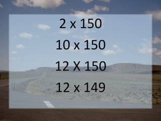 Making landmark or friendly numbers multiplication | PPTX