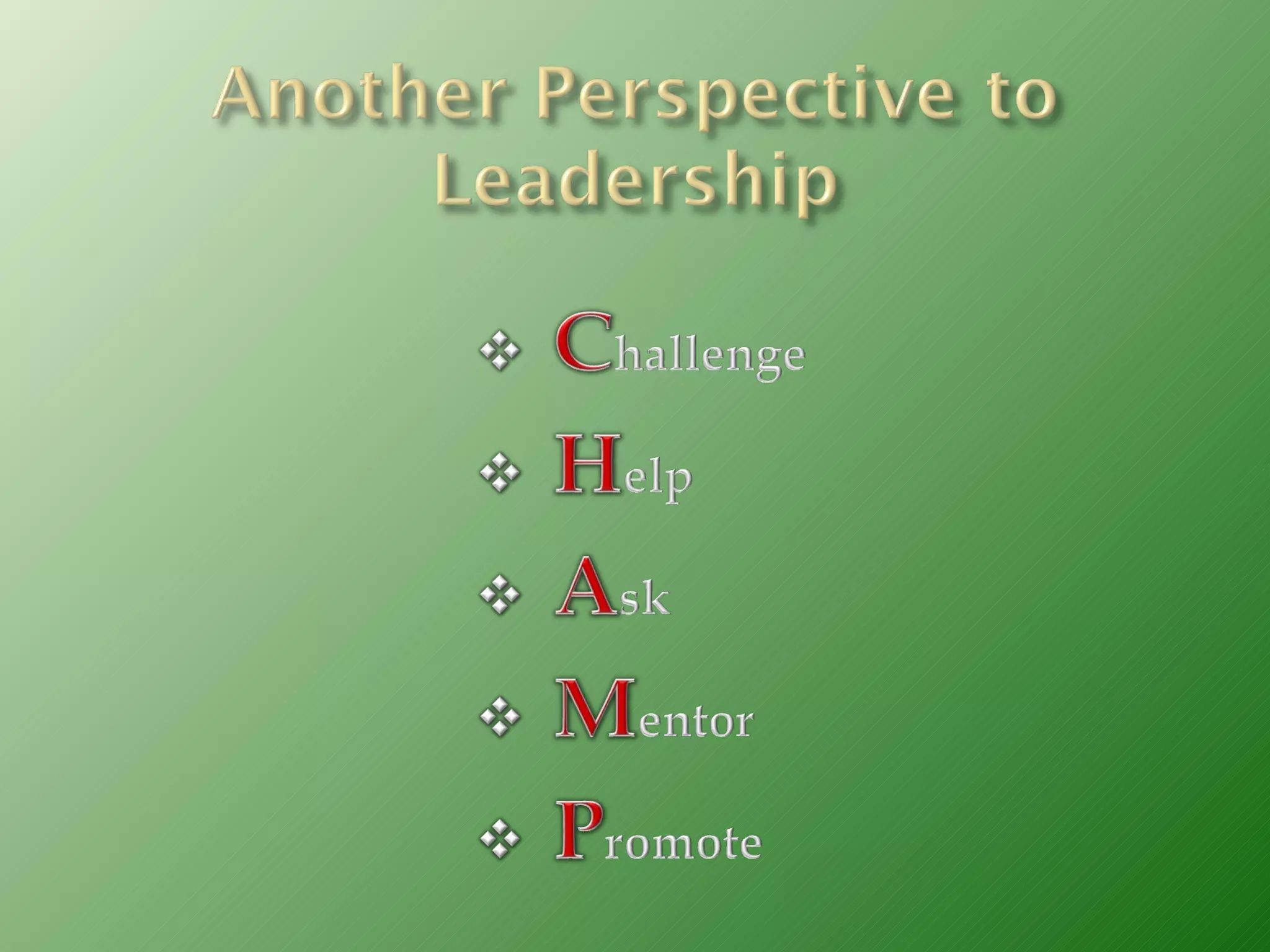 Making leadership fun! | PPT
