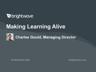 Making Learning Alive | PPTX