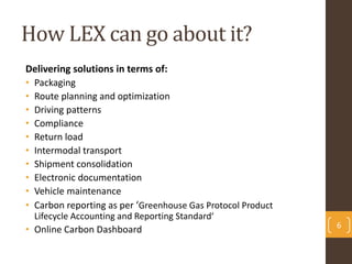 Green Logistics | PPT