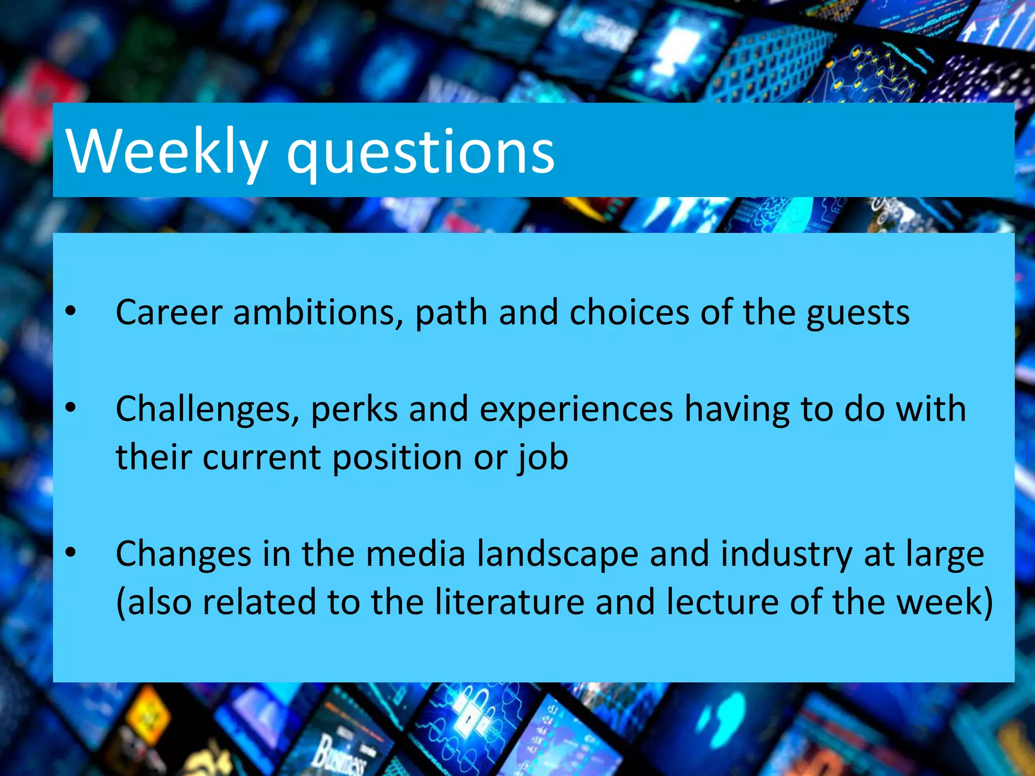 Making Media Assignments | PPT