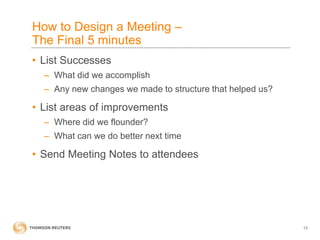 Making Meetings Matter | PPT