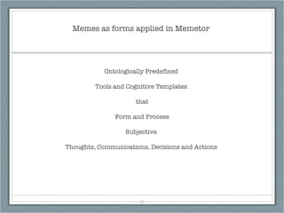 Øyvind Vada: Making Memetics a science | PPT