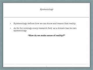 Øyvind Vada: Making Memetics a science | PPT