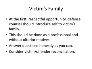 Making Mitigation Work at Every Stage of the Case | PPTX