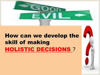 Making Moral Decisions | PPTX