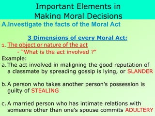 Making Moral Decisions | PPTX