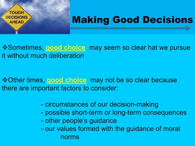 Making Moral Decisions | PPTX