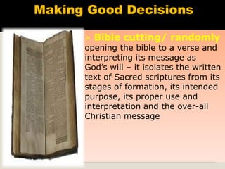 Making Moral Decisions | PPTX