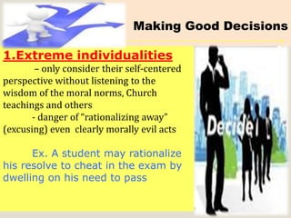 Making Moral Decisions | PPTX
