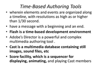 Making Multimedia- Stages of MM Project-Hardware- Software | PPTX