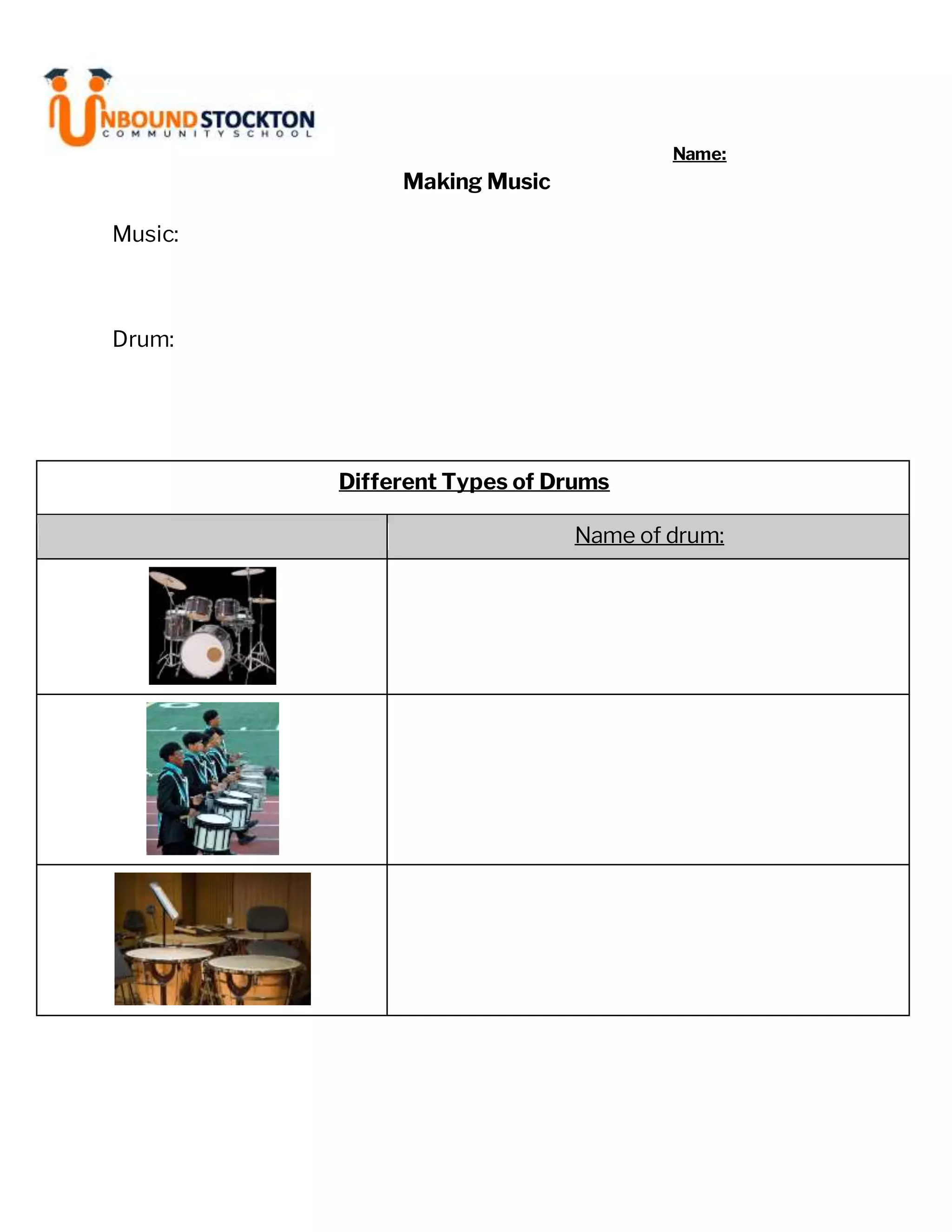 Making Music Handout.docx | Music | Entertainment