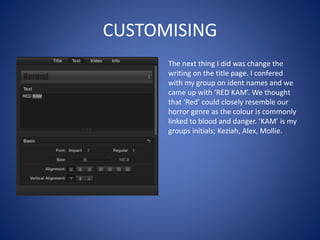 Making my company ident | PPT