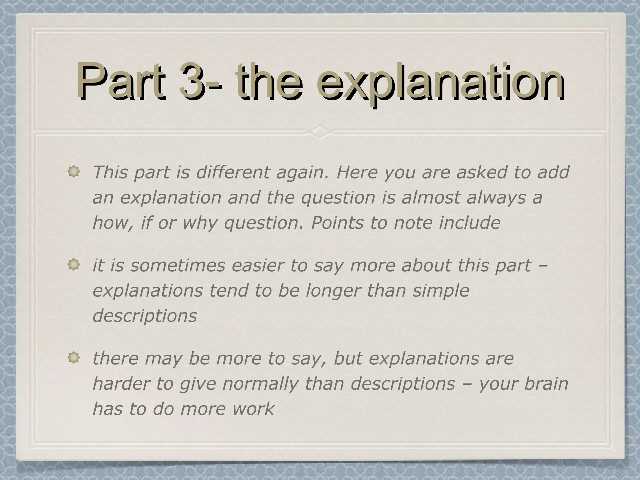 Making notes on cue cards | PPT