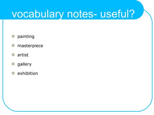 Making notes on cue cards | PPT