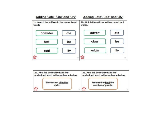 MAKING NOUNS AND ADJECTIVES TO VERBS SUFFIX.pptx