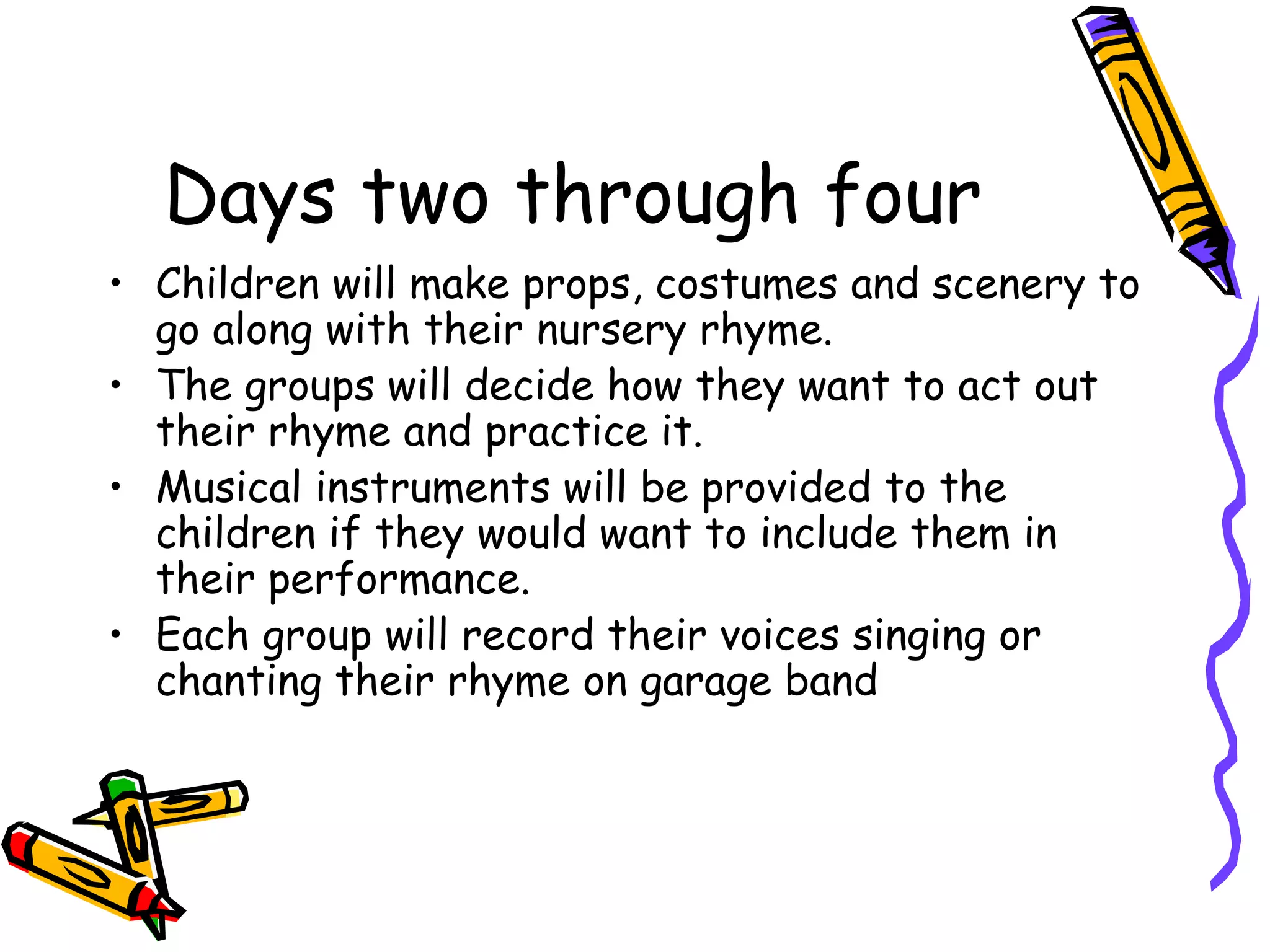 Making Nursery Rhymes Come Alive | PPT