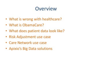 Making obamacare work with Big Data | PPT