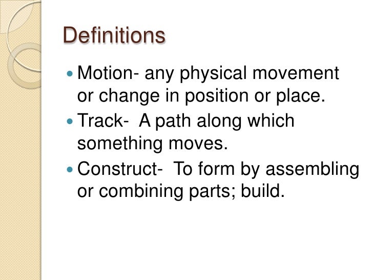 Making Objects Move Final