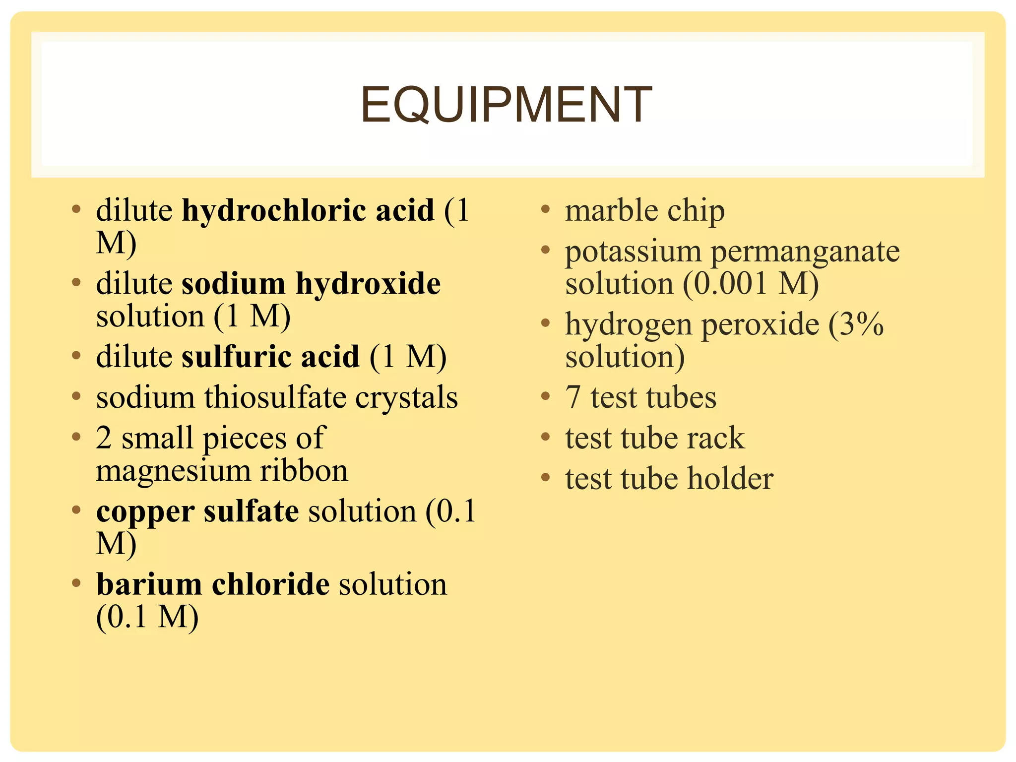 Experiment: Making observations and inferences | PPTX