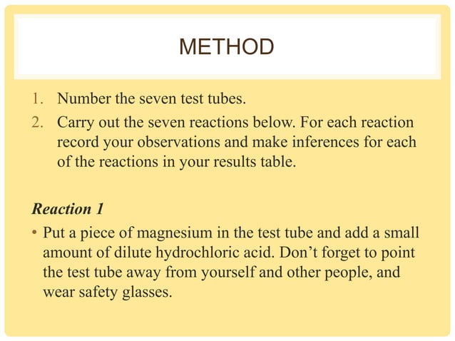 Experiment: Making observations and inferences | PPT