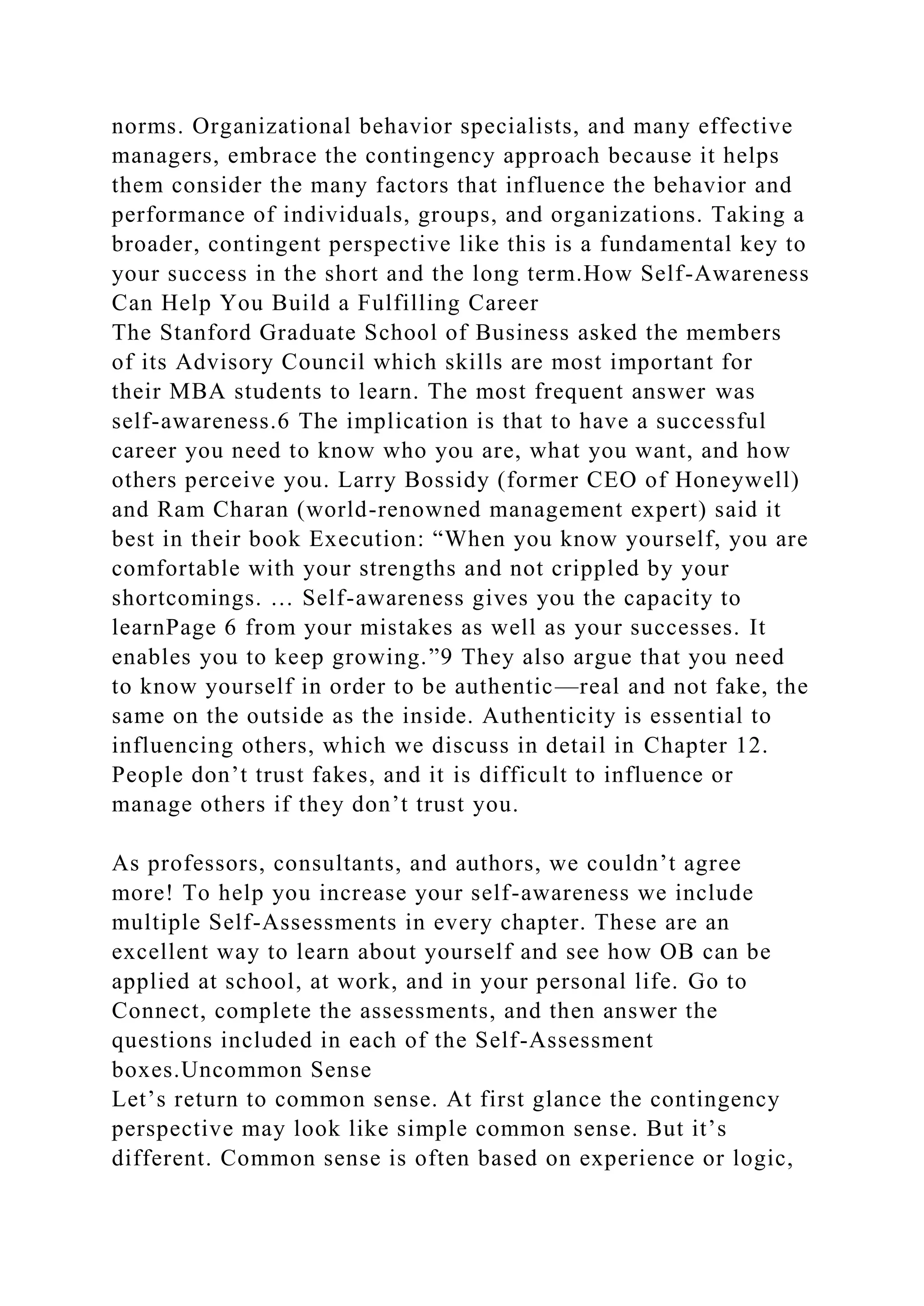 MAKING OB WORK FOR MEWhat Is OB and Why Is It ImportantTH.docx