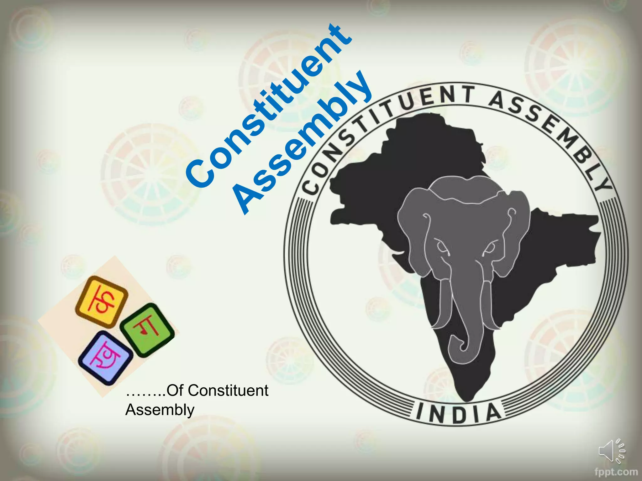 Making of indian constitution | PPTX