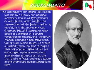 Unification of italy | PPTX